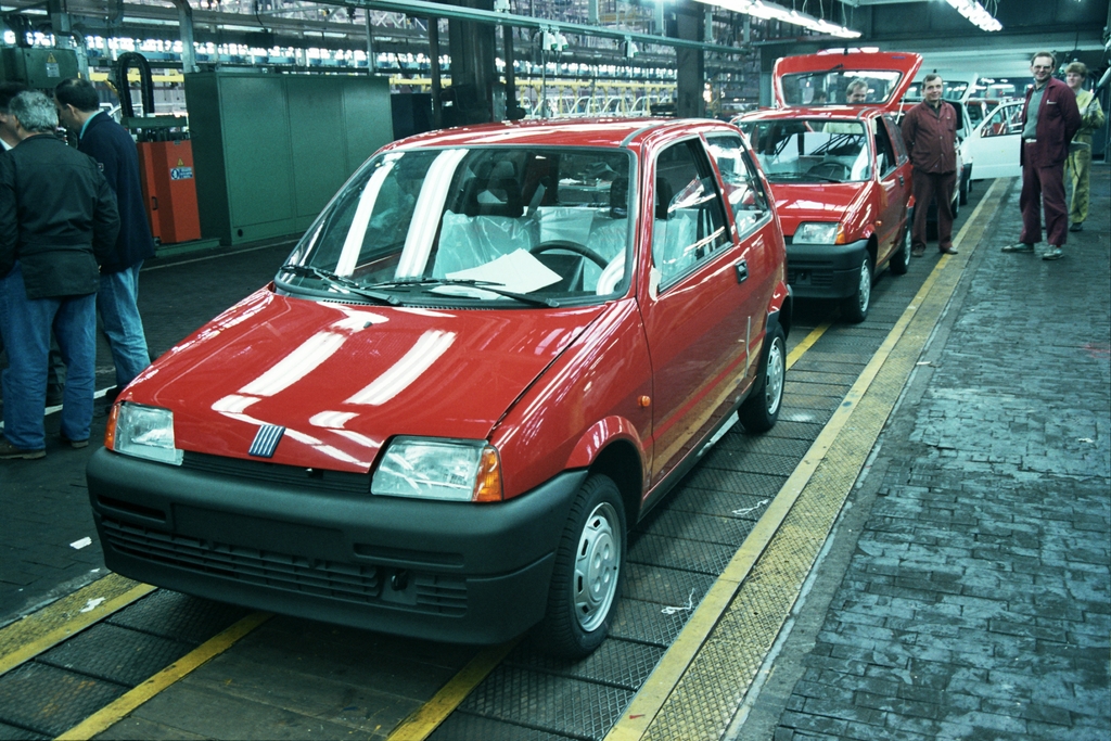 Grupa FCA – Fiat Cinquecento, FSM/Fiat Auto Poland Tychy (1991-1998)