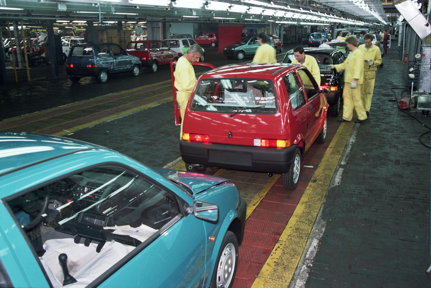 Grupa FCA – Fiat Cinquecento, FSM/Fiat Auto Poland Tychy (1991-1998)