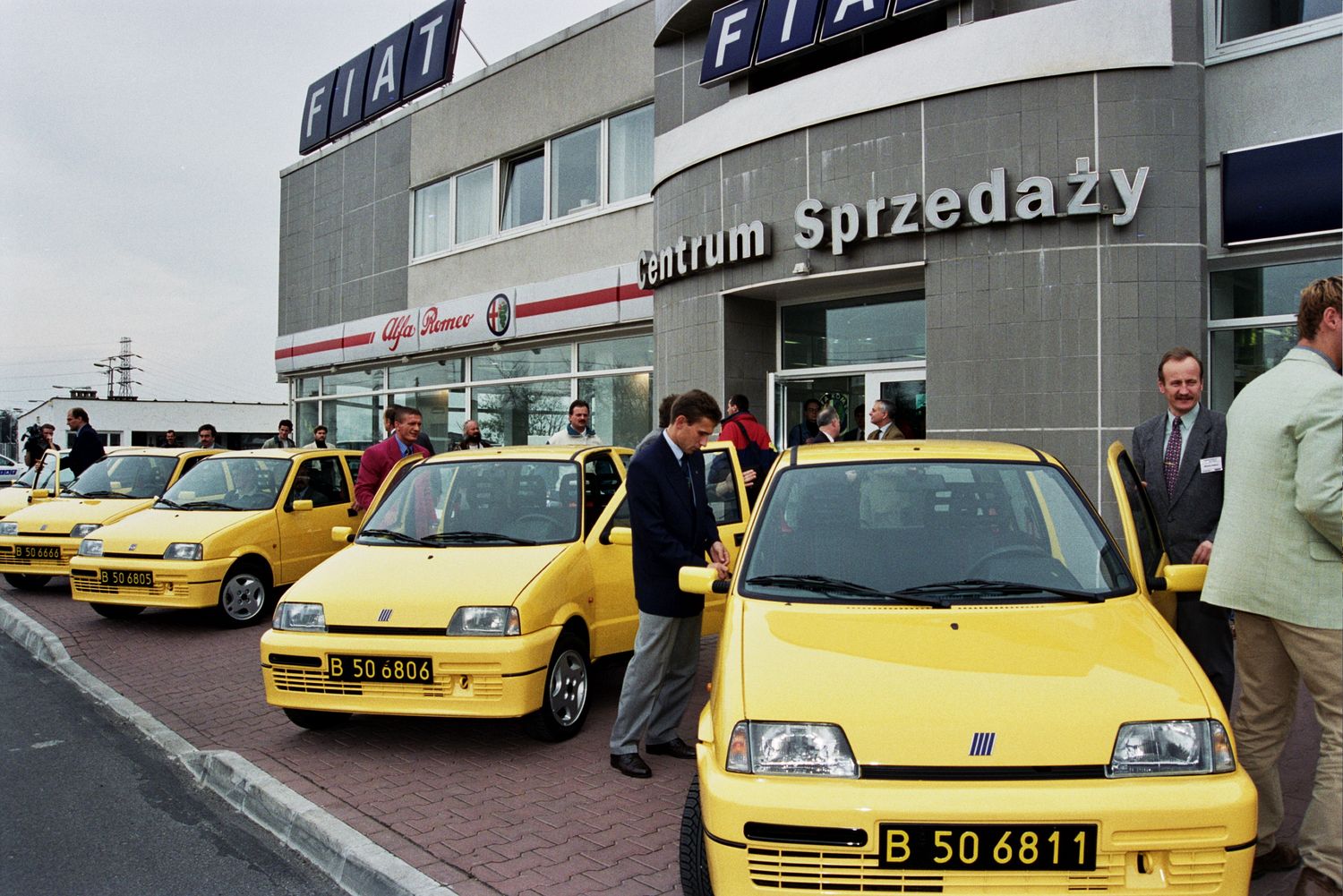 Grupa FCA – Fiat Cinquecento, FSM/Fiat Auto Poland Tychy (1991-1998)