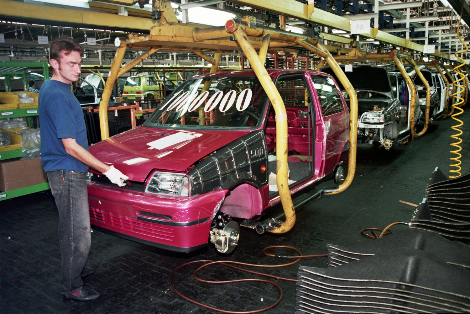 Grupa FCA – Fiat Cinquecento, FSM/Fiat Auto Poland Tychy (1991-1998)