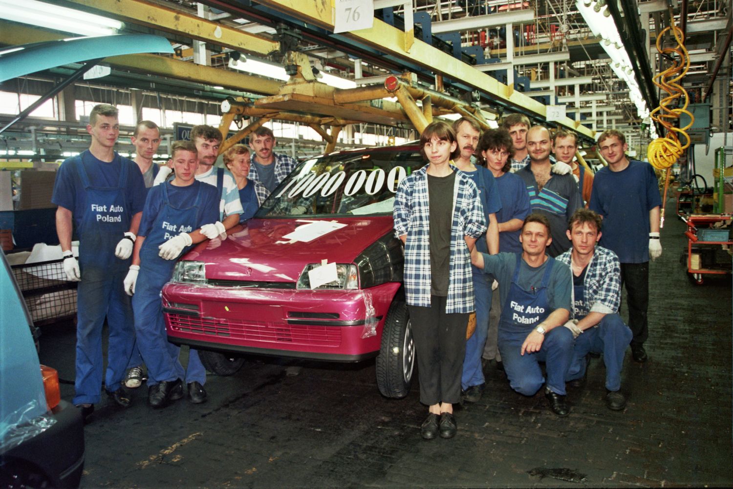 Grupa FCA – Fiat Cinquecento, FSM/Fiat Auto Poland Tychy (1991-1998)