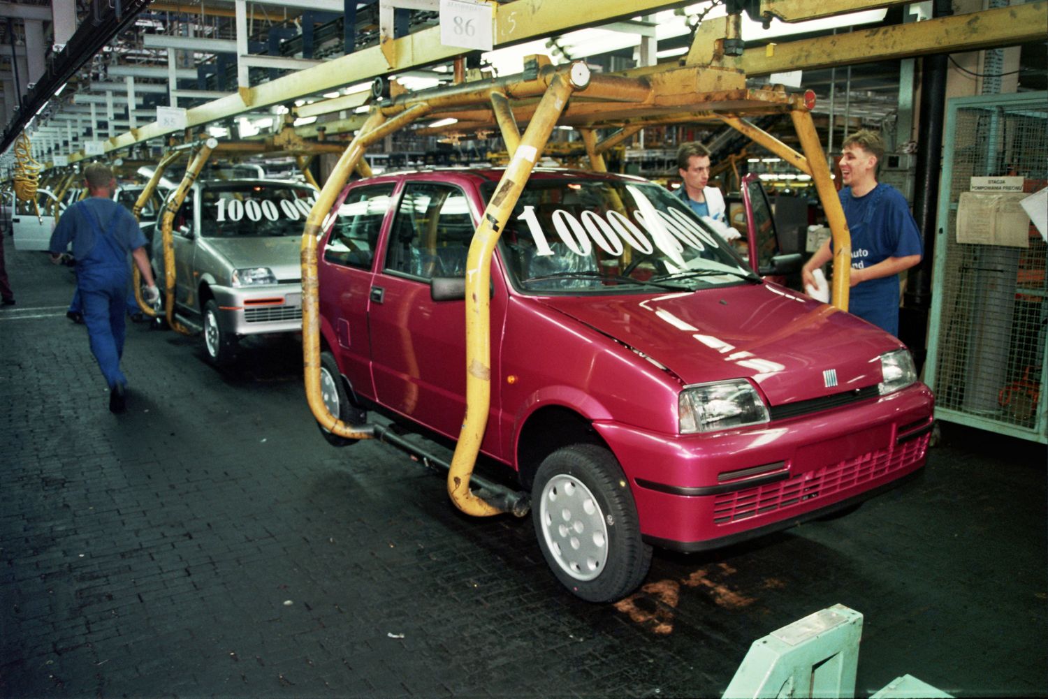 Grupa FCA – Fiat Cinquecento, FSM/Fiat Auto Poland Tychy (1991-1998)