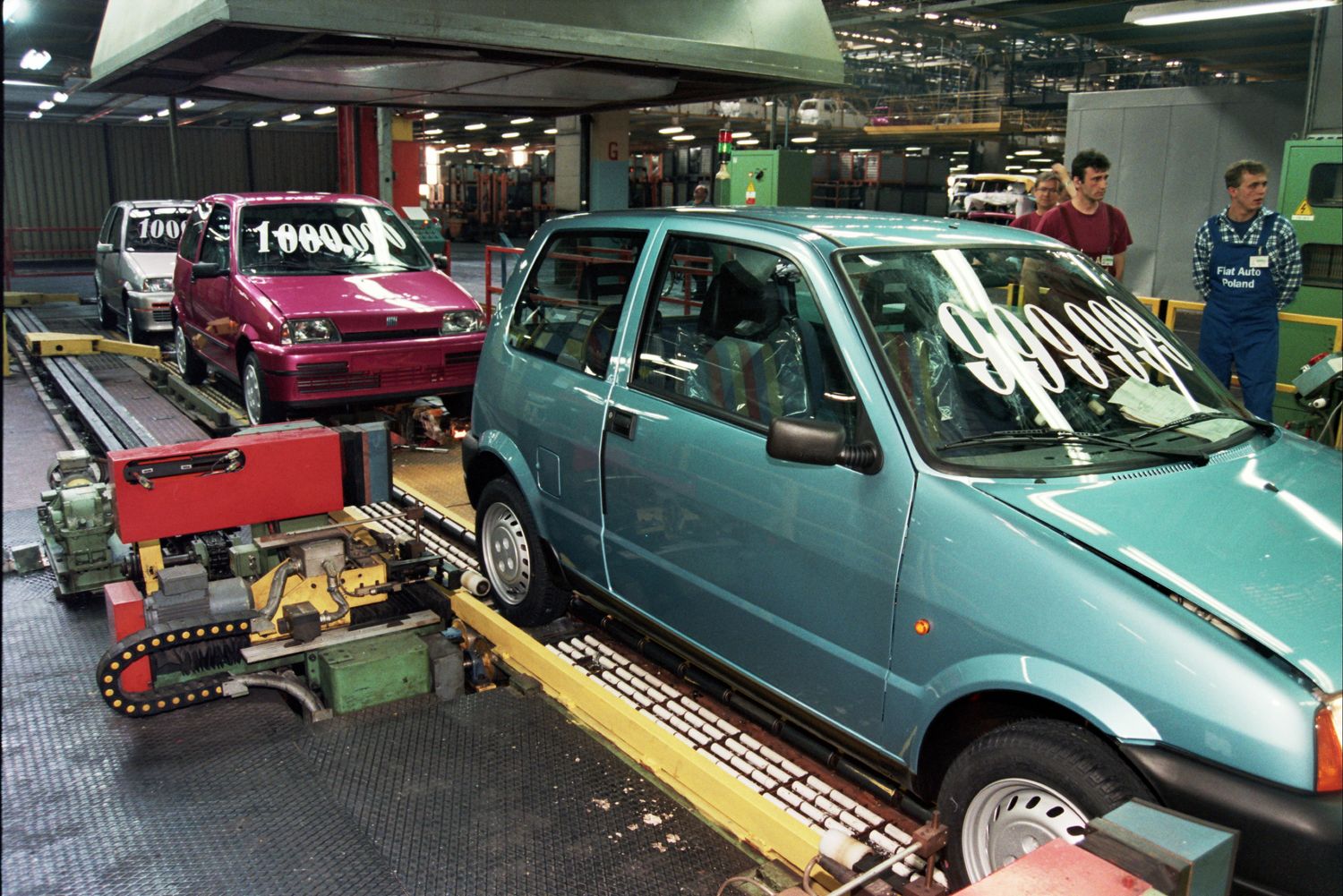 Grupa FCA – Fiat Cinquecento, FSM/Fiat Auto Poland Tychy (1991-1998)