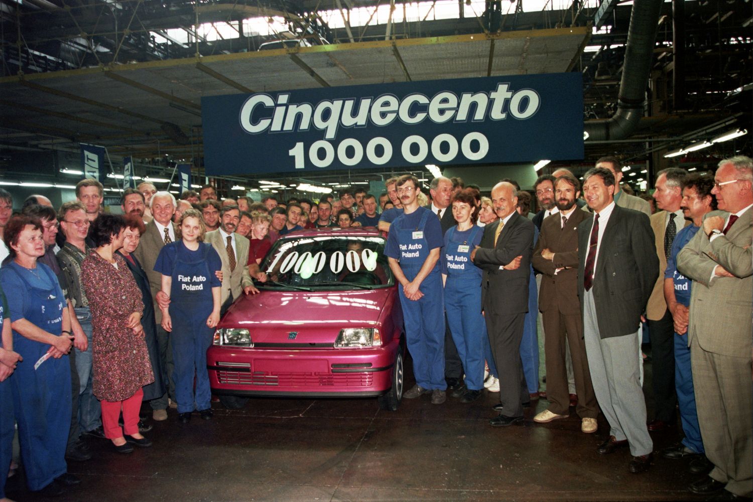 Grupa FCA – Fiat Cinquecento, FSM/Fiat Auto Poland Tychy (1991-1998)