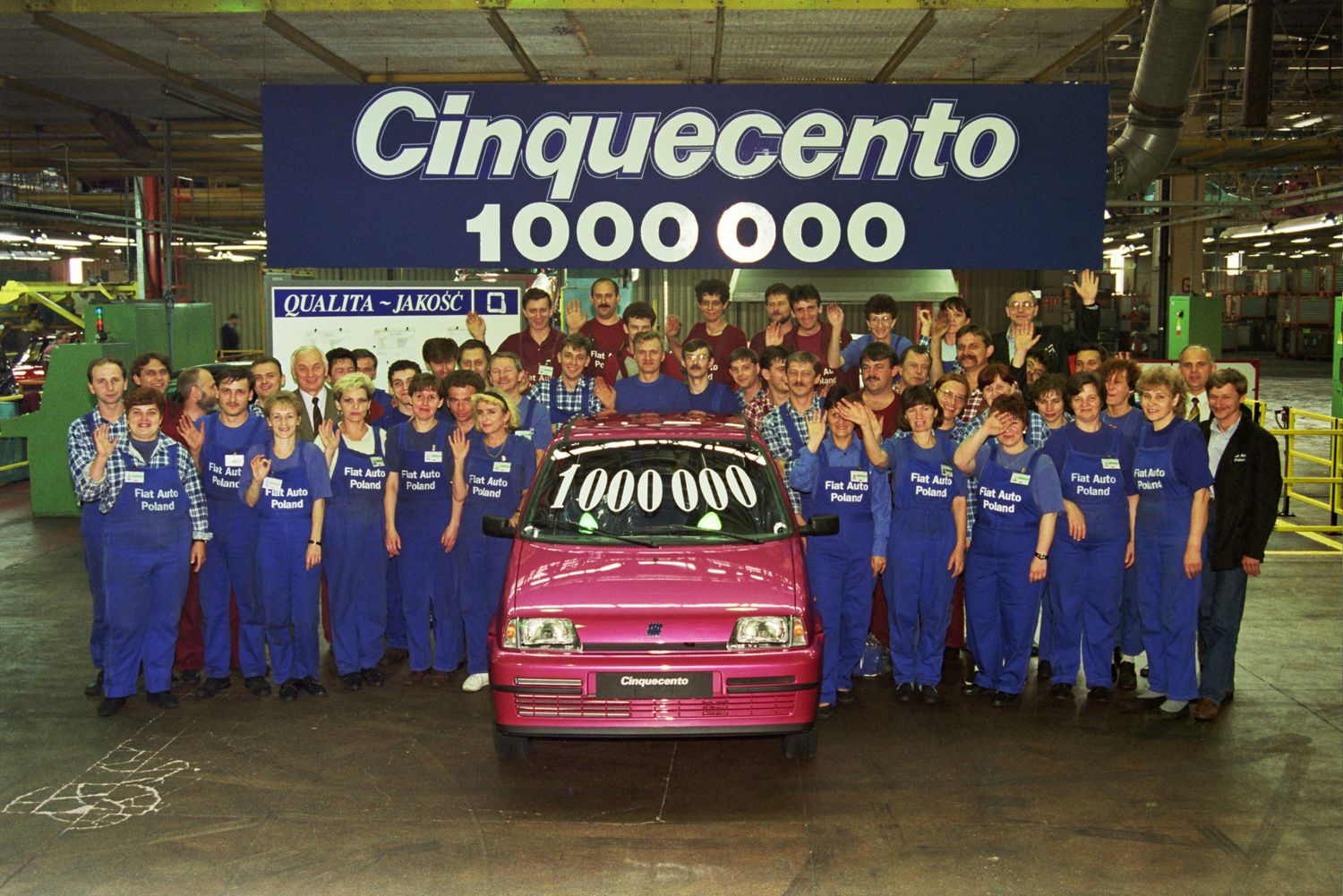 Grupa FCA – Fiat Cinquecento, FSM/Fiat Auto Poland Tychy (1991-1998)